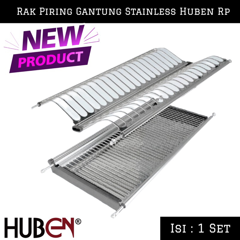 Jual Rak piring Gantung Huben 800 MM | Tatakan lemari Kitchen Set ...