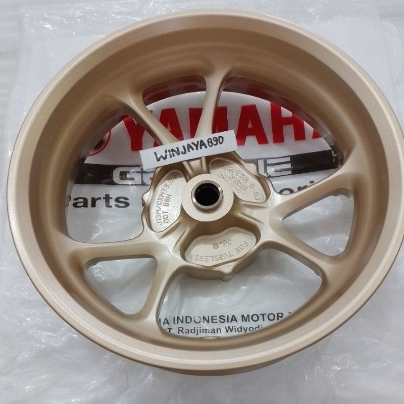 Jual VELG VELK PELEK BELAKANG RACING ALL NEW NMAX 155 WARNA GOLD ...