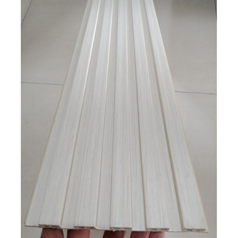 Jual wpc wall panel dinding slim / tipis panjang 95cm lebar 16cm tebal ...