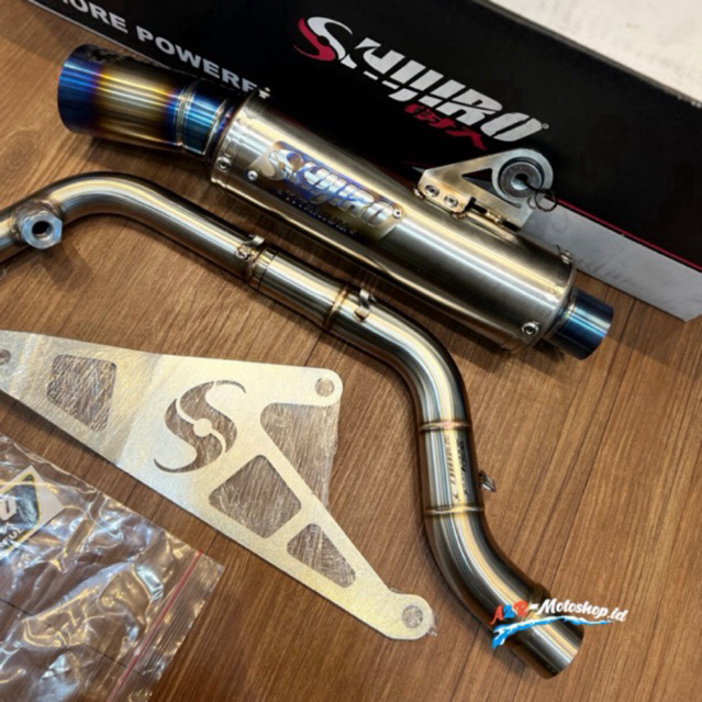 Jual Knalpot Shijiro RC Power Titanium 38mm | Shopee Indonesia