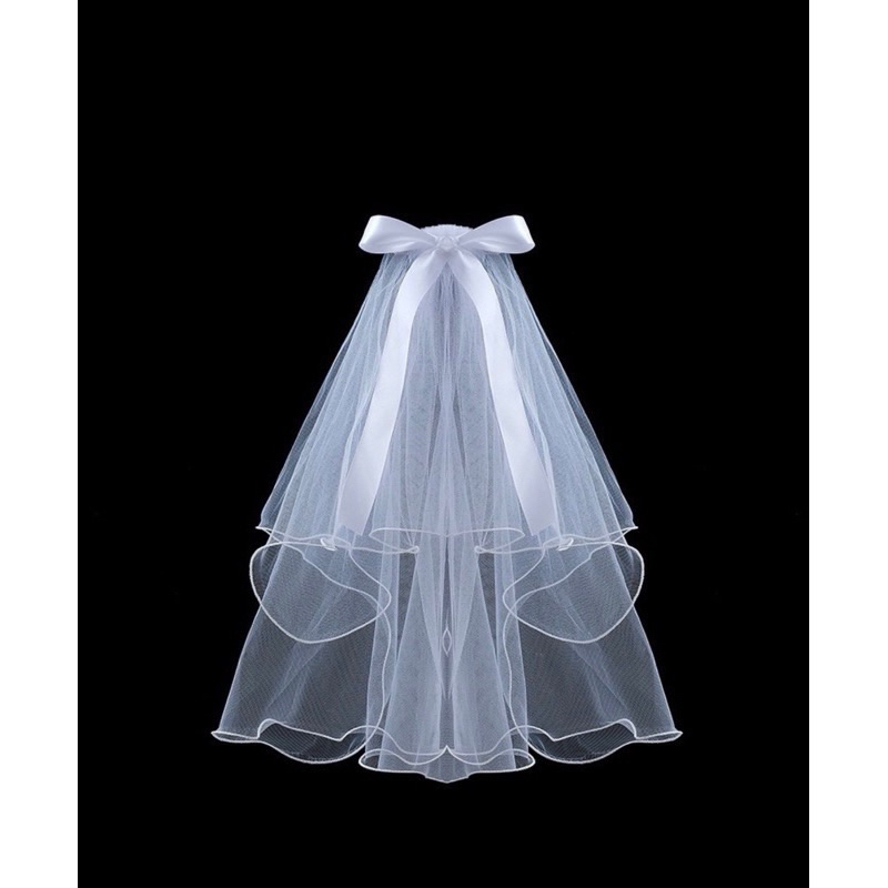 Jual (GA777) Kerudung Pengantin Putih Veil Kerudung Pengantin White ...