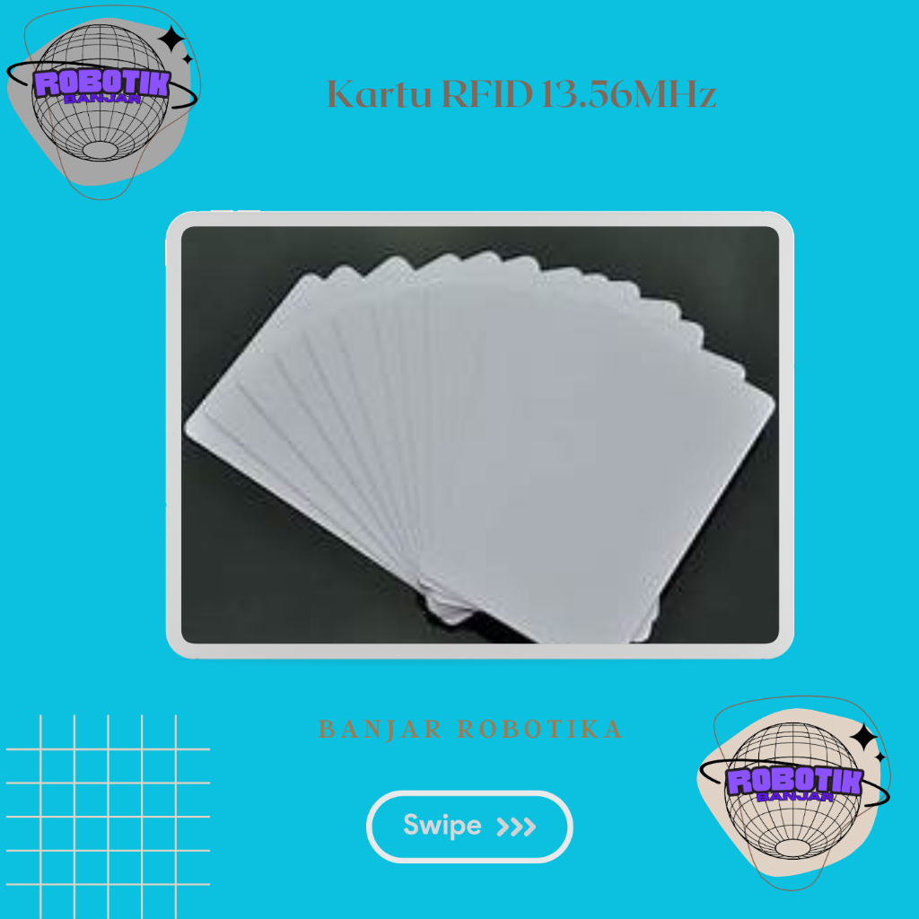 Jual Kartu akses RFID Card 13.56MHz Absen Absensi scan | Banjar ...