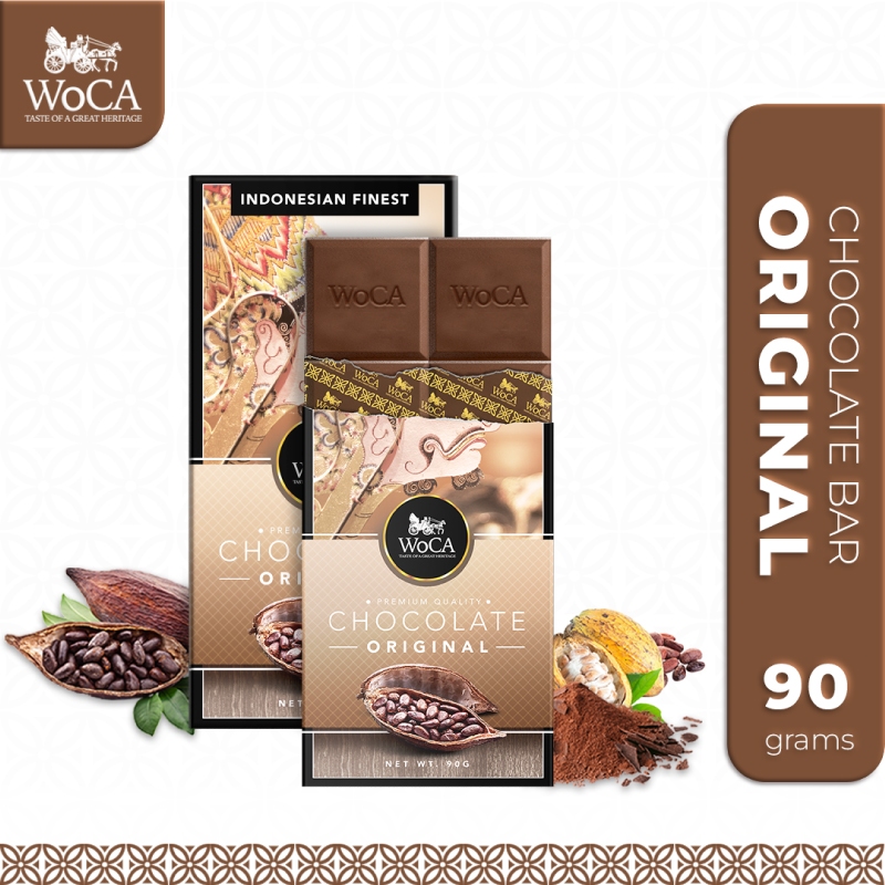 Jual WoCA Premium Chocolate Indonesian Finest Original 90 gr | Shopee Indonesia