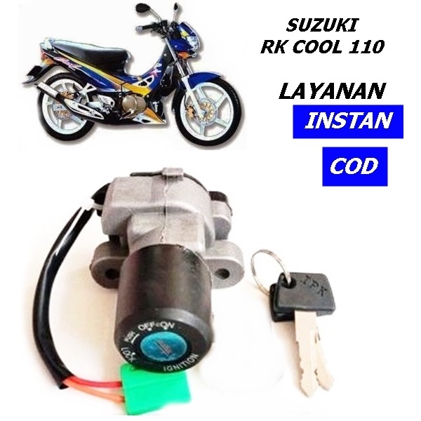 Jual kunci kontak Only Key-Set Suzuki rkcool RK Cool Raider 125 ...
