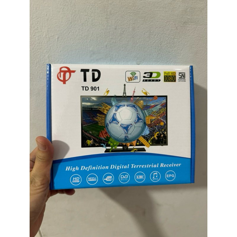 Jual STB Set Top Box TD 901 DVB T2 TV Digital | Shopee Indonesia