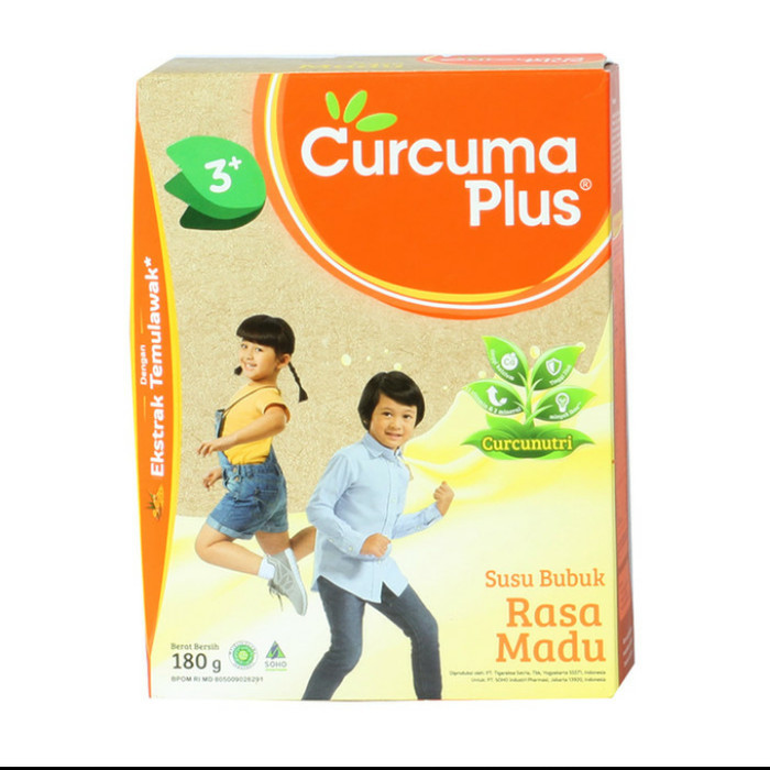 Jual CURCUMA PLUS SUSU RASA MADU 180 GR | Shopee Indonesia