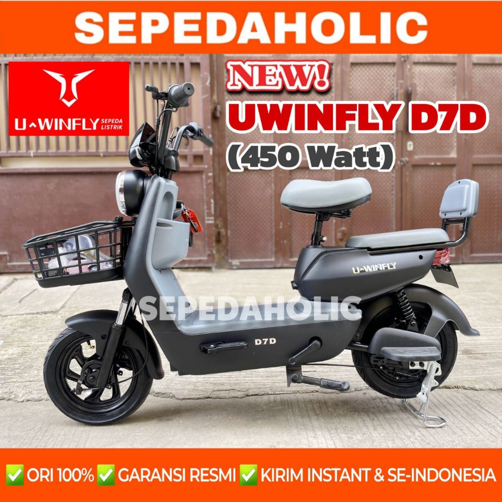 Jual Sepeda Motor Listrik UWINFLY DF 7 / DF7 / DF7S D7S / D7D / EXOTIC ...