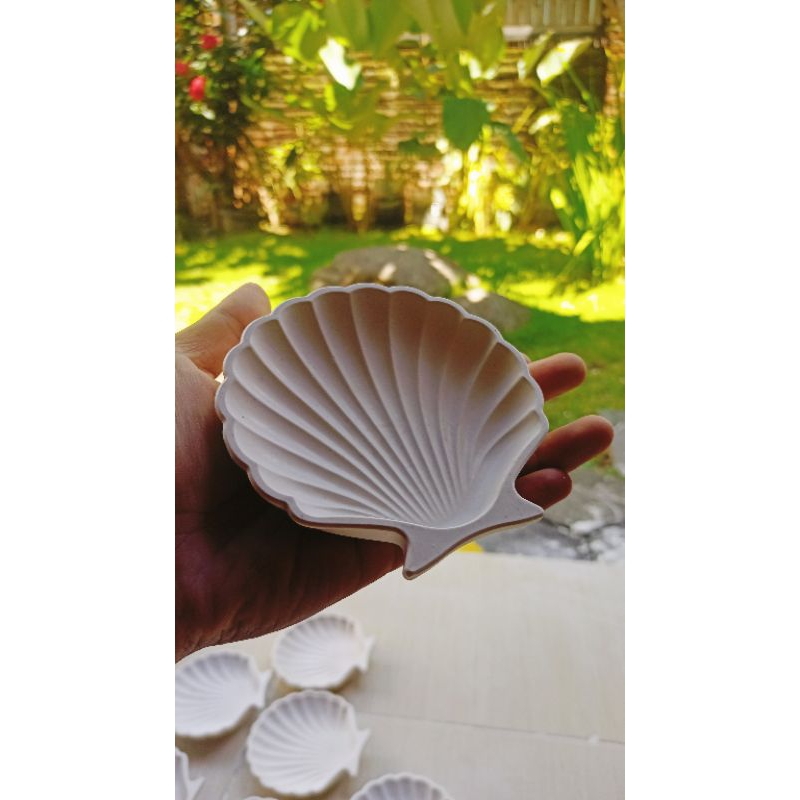 Jual Shell Coaster Tatakan Kerang Home Dekor Unik | Shopee Indonesia