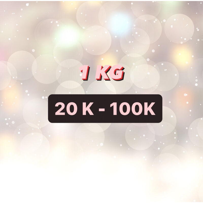 Jual Total harga 20K - 100K (paket 1 kg) | Shopee Indonesia
