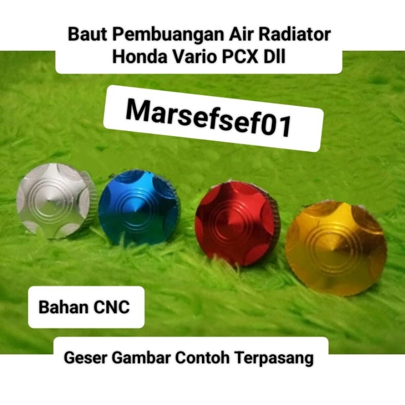 Jual Baut Pembuangan Air Radiator Vario 125 Vario 150 Vario 160 PCX ...
