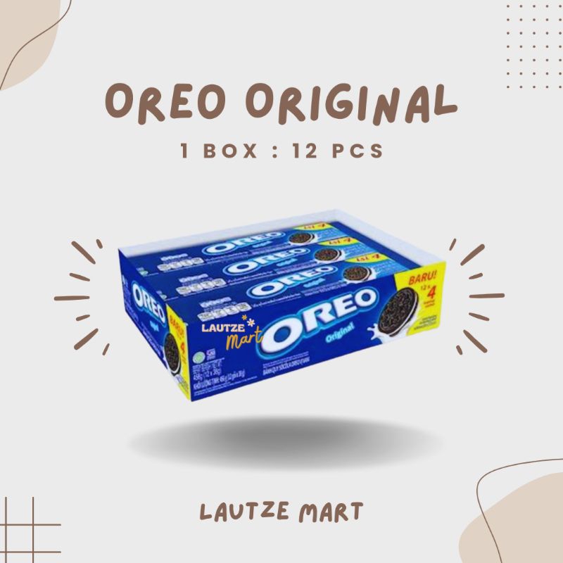 Jual Oreo Original 1 box isi 12 pcs | Shopee Indonesia