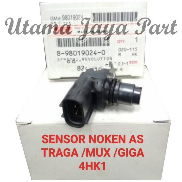 Jual SENSOR CAMSHAFT CMP NOKEN AS ISUZU TRAGA GIGA MUX 4HK1 8-98019-024 ...