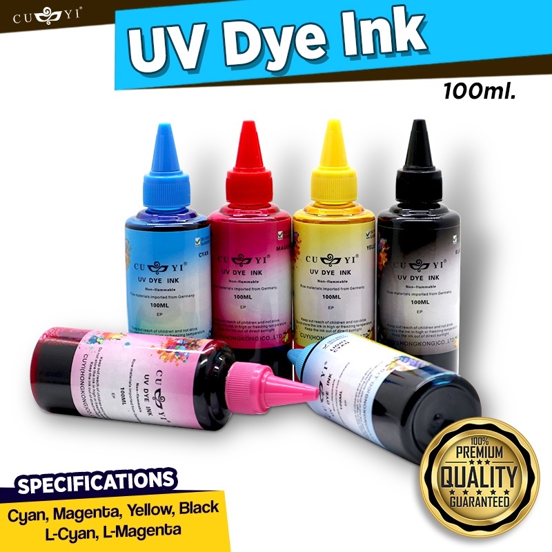 Jual Tinta refill Tinta Pewarna Premium CUYI untuk Printer Epson Inkjet ...