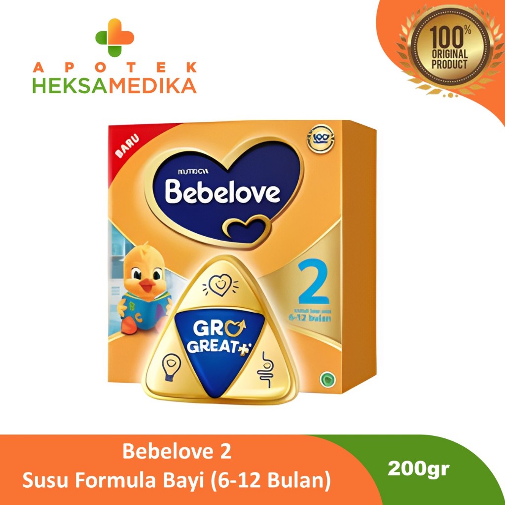 Jual Bebelove 2 200gr - Susu Formula Bayi (6-12 Bulan) | Shopee Indonesia