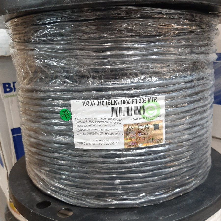 Jual KABEL CONTROL BELDEN 1030A AWG 16 1PAIR ISI 2 | Shopee Indonesia