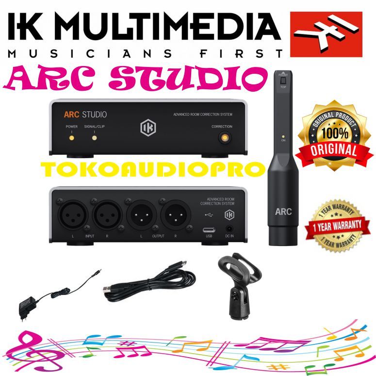 Jual IK Multimedia ARC Studio Advanced Room Correction System Mic RTA ...