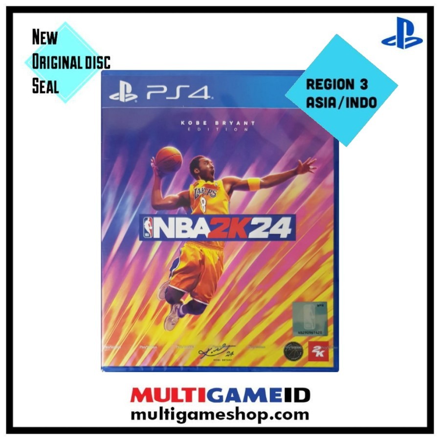 Jual PS4 NBA 2K24 Kobe Bryant Edition English Region 3 Asia Version ...