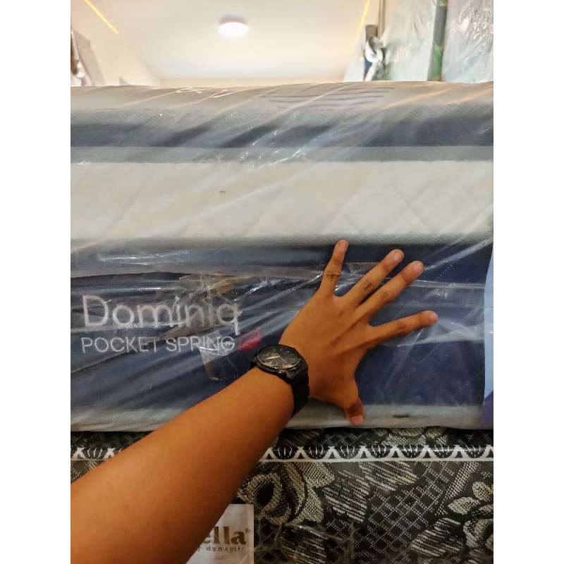 Jual springbed central dominic plus pocket spring 160*200 | Shopee ...