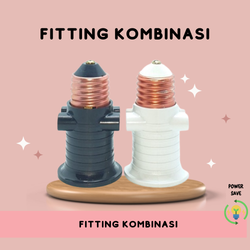 Jual FITTING KOMBINASI/FITTING LAMPU KOMBINASI/FITTING LAMPU MURAH ...