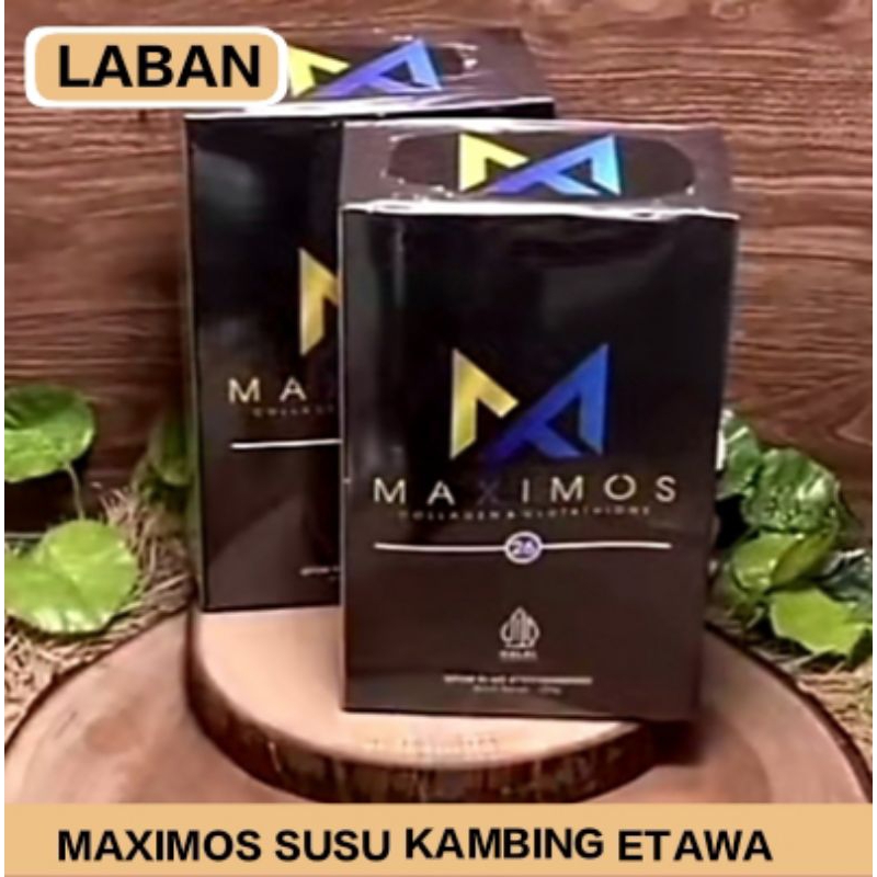 Jual 6 Box susu kambing etawa MAXIMOS 200 gm100%original | Shopee Indonesia