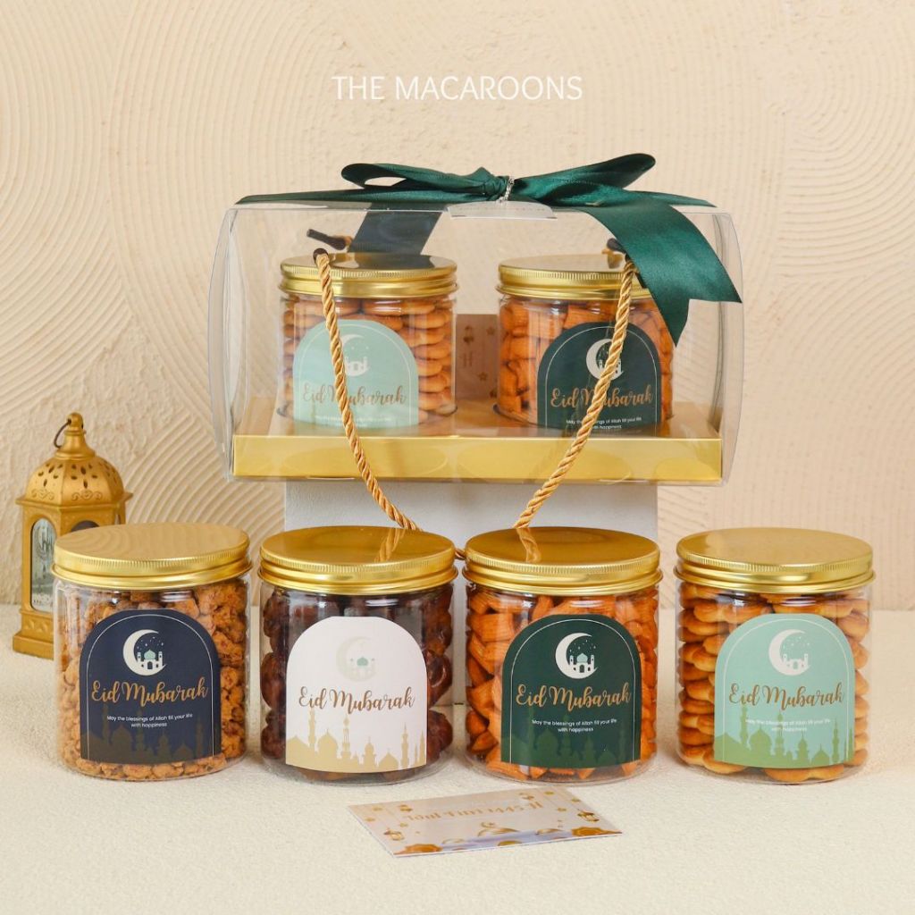 Jual Hampers Lebaran Idul Fitri Box Mika isi 2 Jar Kue Kering - Parcel ...