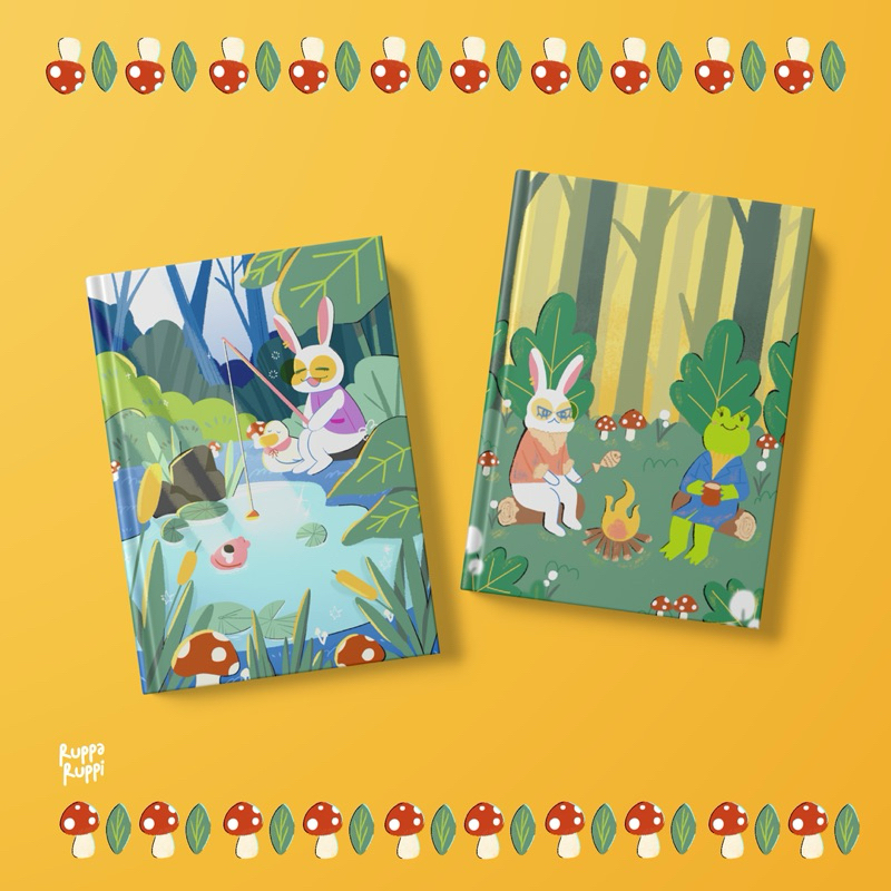 Jual Ruppa Ruppi Note Book Hardcover Cream Paper A5 | Shopee Indonesia