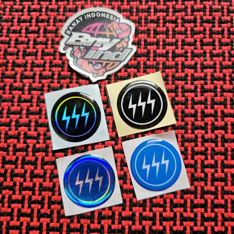 Jual Sticker Stiker Emblem Logo SSS 3 Cm | Shopee Indonesia
