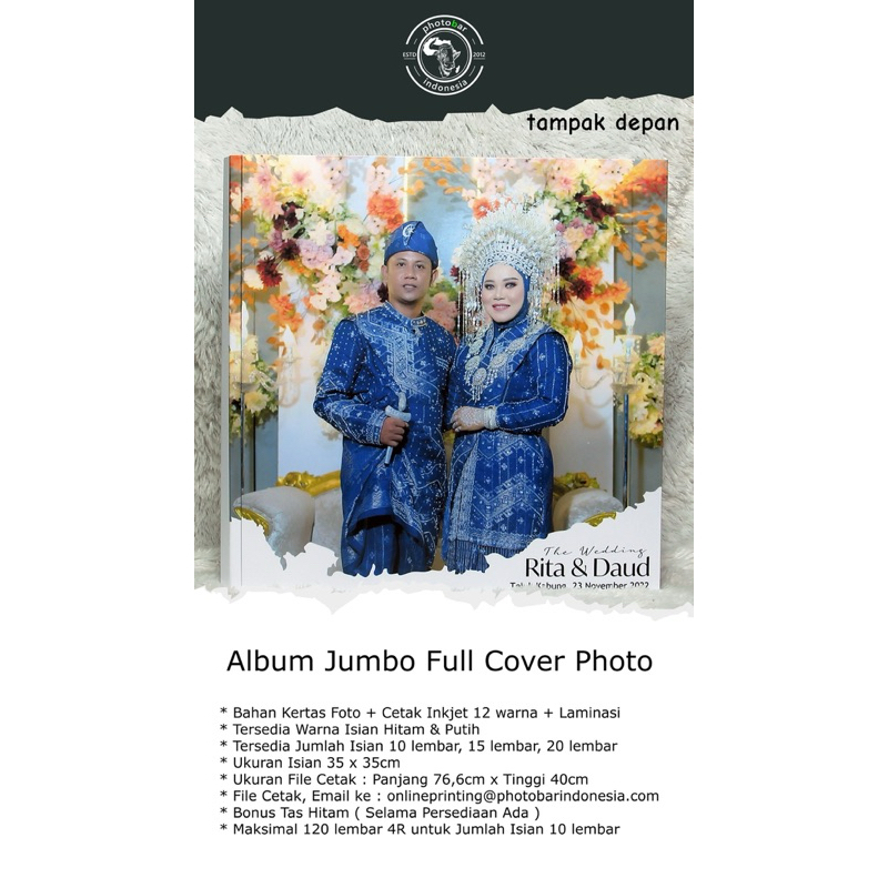 Jual Album Foto Jumbo Full Cover Photo Series | Shopee Indonesia