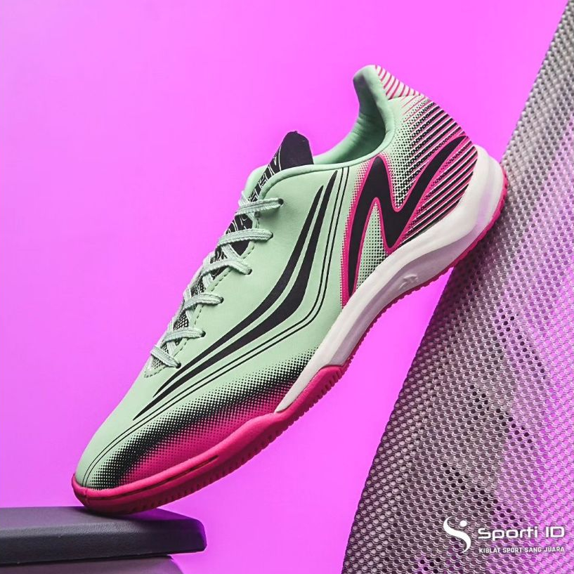 Jual Sepatu Futsal Specs Nightshade IN - Patina Green Volt Pink ...