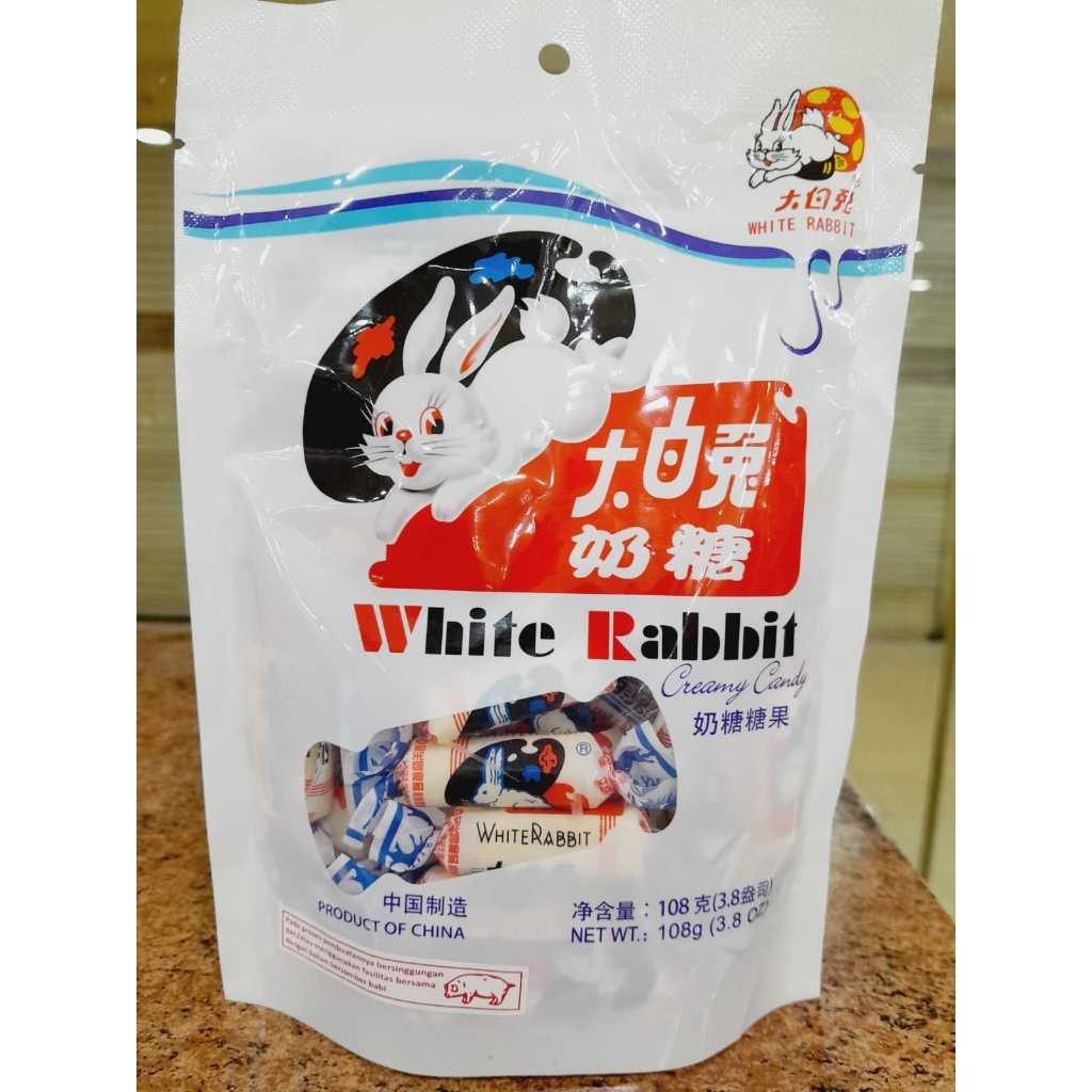Jual Permen White Rabbit Susu Kelinci 108gr Creamy Candy | Shopee Indonesia