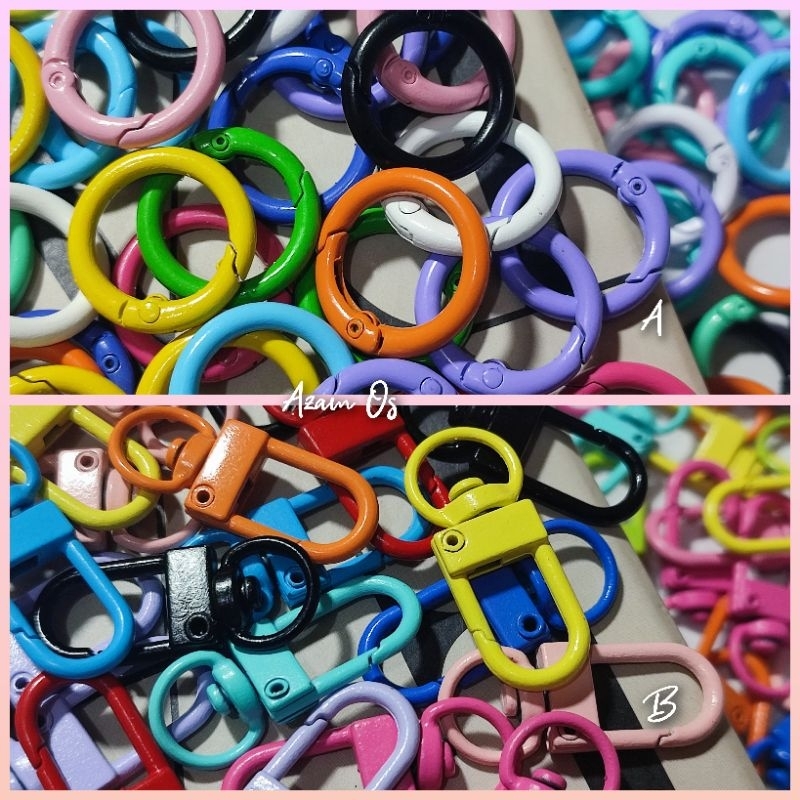 Jual Ganci besi warna per 10pcs | Shopee Indonesia