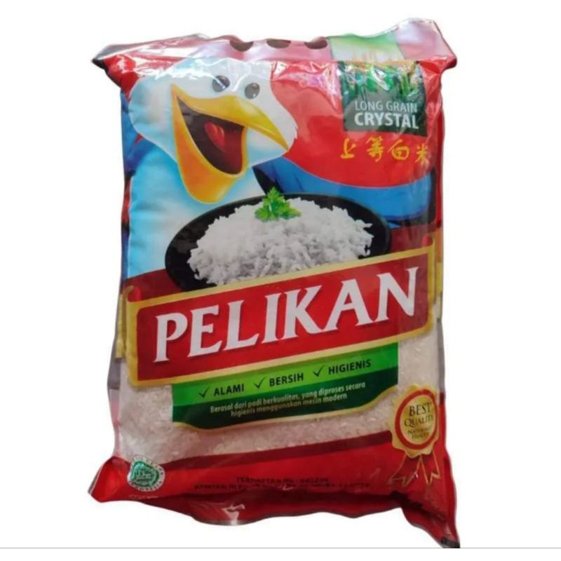 Jual Beras Pelikan 3Kg/ 5Kg | Shopee Indonesia