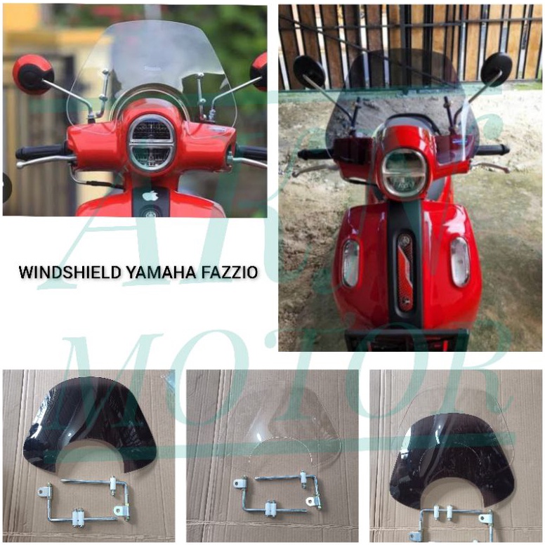 Jual Special Edition Windshield fazzio windshield angin fazzio winsil ...
