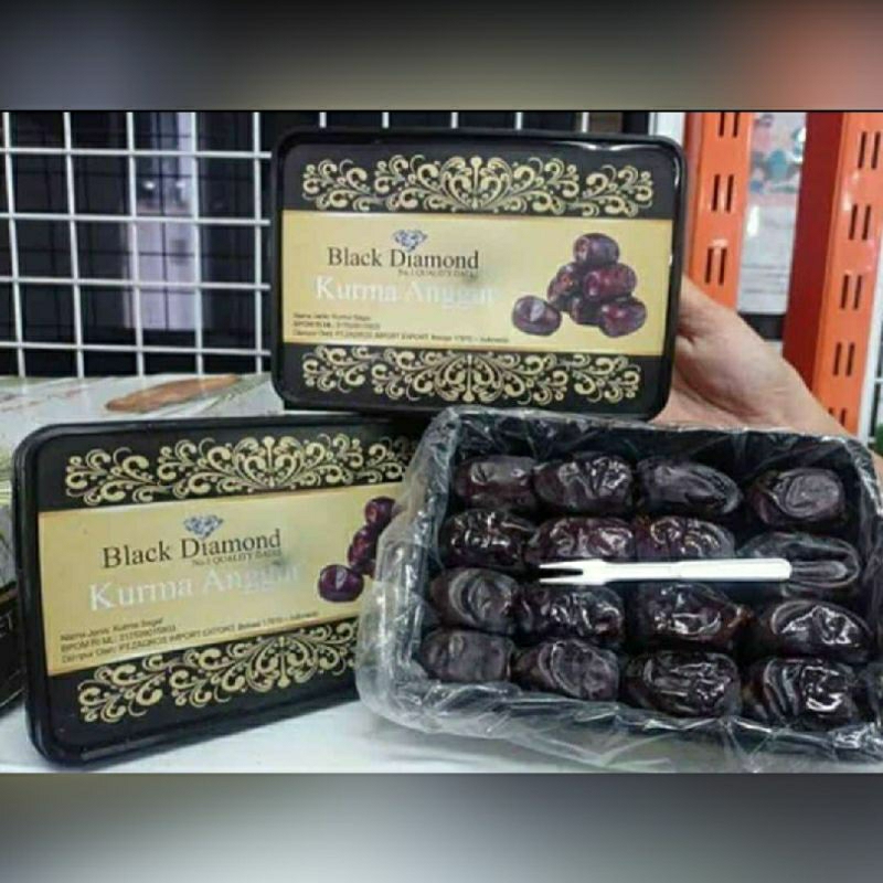 Jual Kurma Anggur / Bam BLACK DIAMOND 1 Dus - (12 Pack x 600-650gr ...