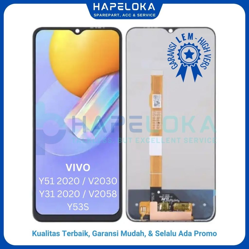 Jual LCD TOUCHSCREEN VIVO Y51 2020 / VIVO Y31 2020 / V2030 / V2058 ...