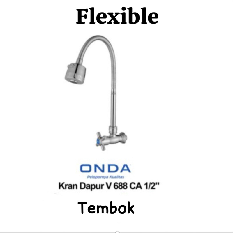 Jual Kran Angsa Flexible ONDA V688 CA /V629 TLG /V632 CA /V636 T /V628 ...