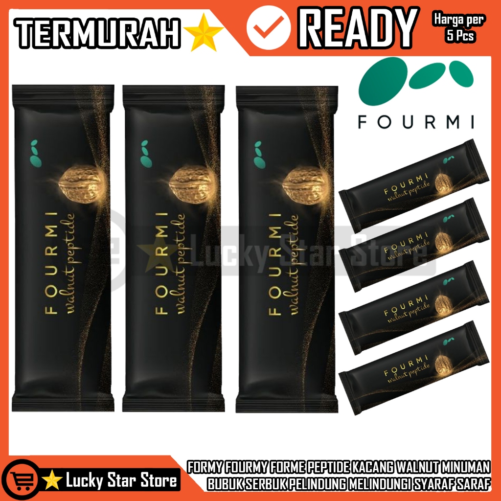 Jual FORME FOURMY KACANG WALNUT PEPTIDE MINUMAN BUBUK SERBUK FORMY SUSU ...