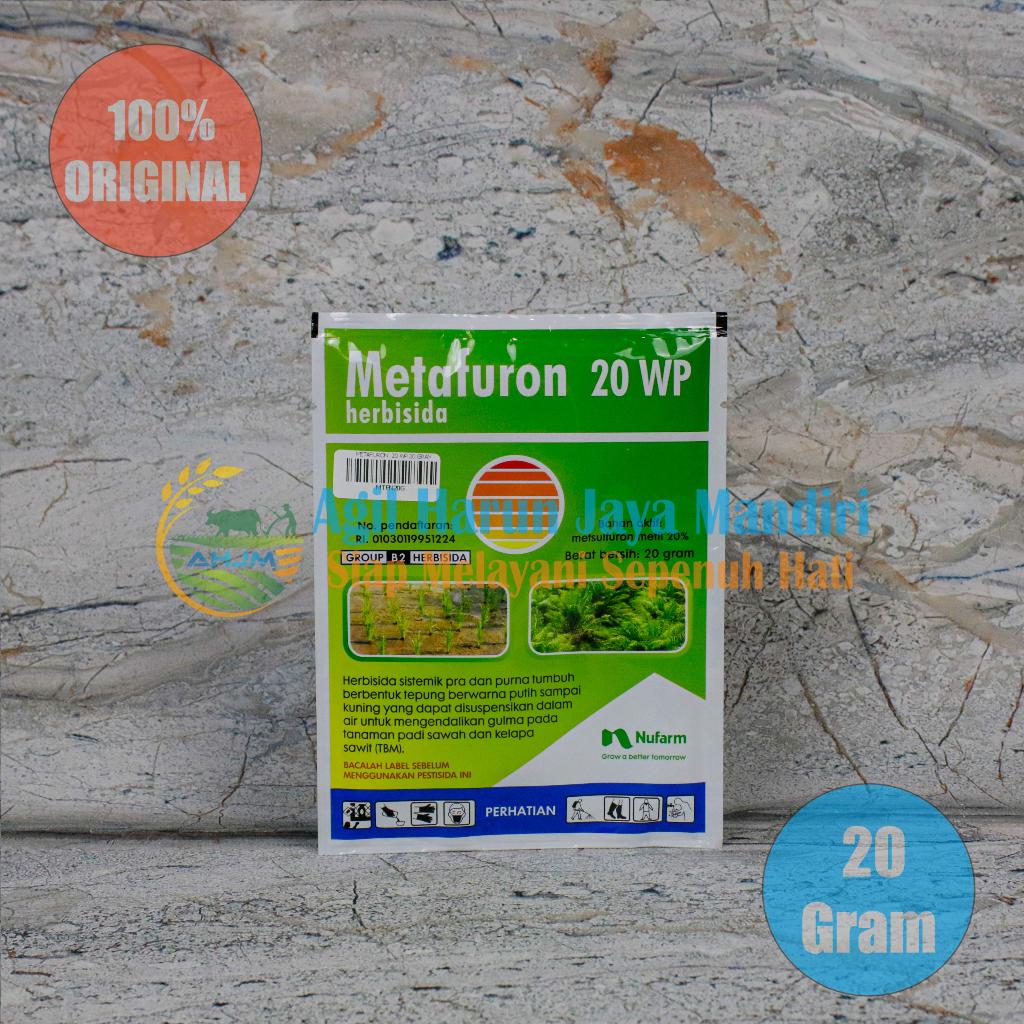 Jual HERBISIDA METAFURON 20 WP 20 GRAM HERBISIDA SELEKTIF PRA DAN PURNA ...