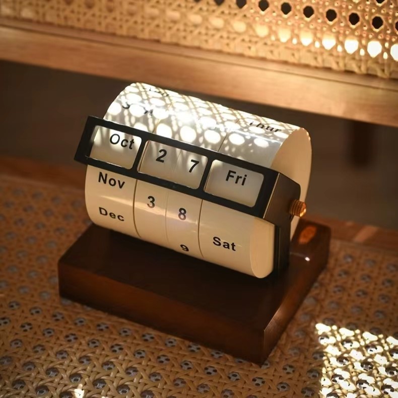 Jual Kalender Roda Berputar Rotatable Wheel Calender Kalender Meja ...