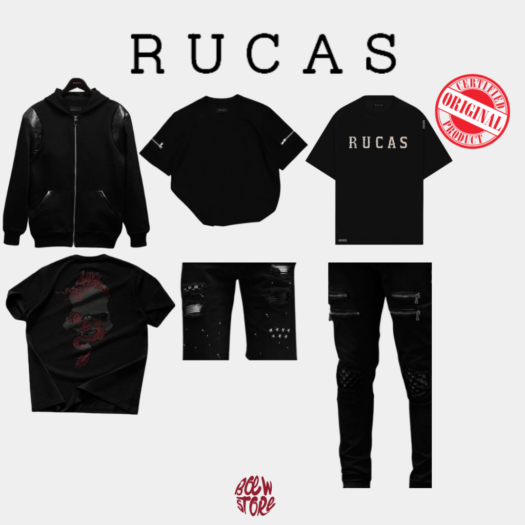 Jual Rucas Diamond Leather / Double Zipper / Year Of Dragon Skeleton ...