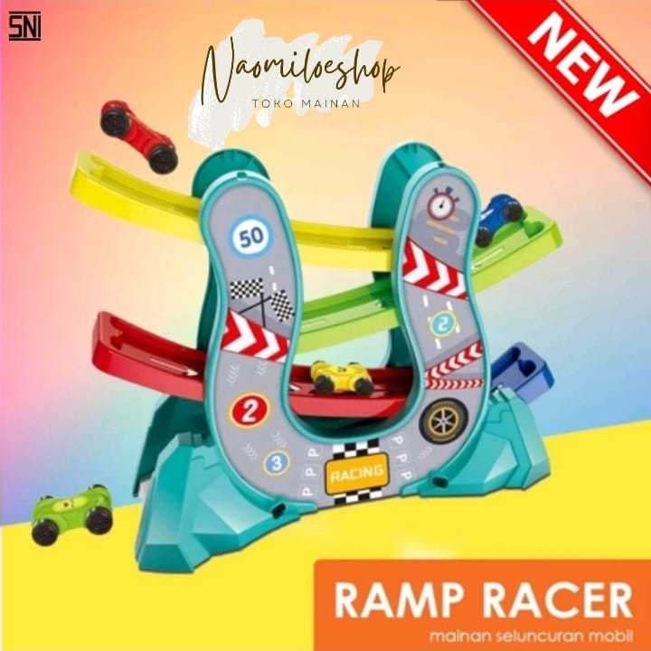 Jual Mainan Anak mainan Track Mobil Seluncuran mobil Car Sliding City ...