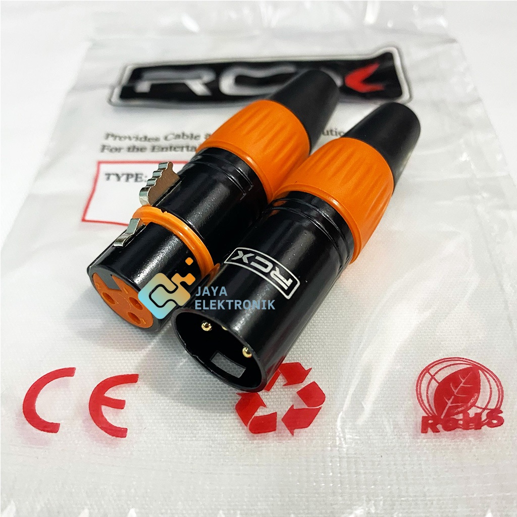 Jual Jack Socket Canon XLR RCX RC711 RC712 Male Female Cowo Cewe Jek ...