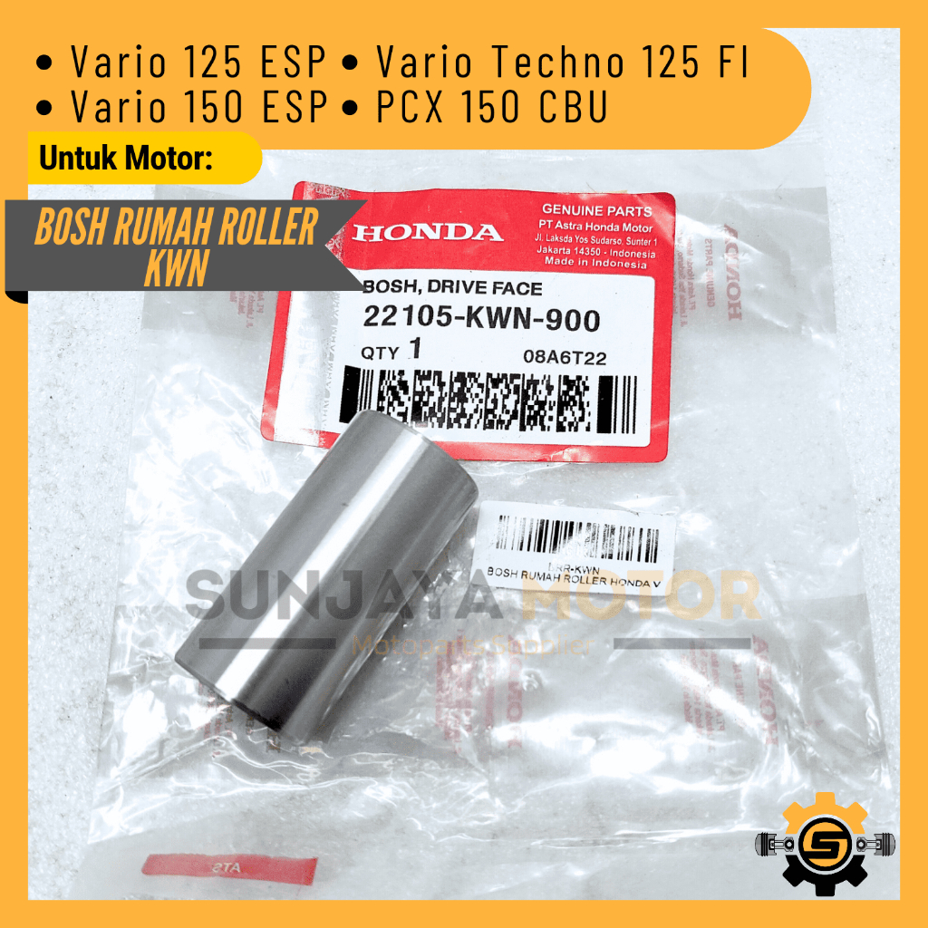Jual Bosh Rumah Roller KWN Bush Variator Kualitas Original Vario 125 ...