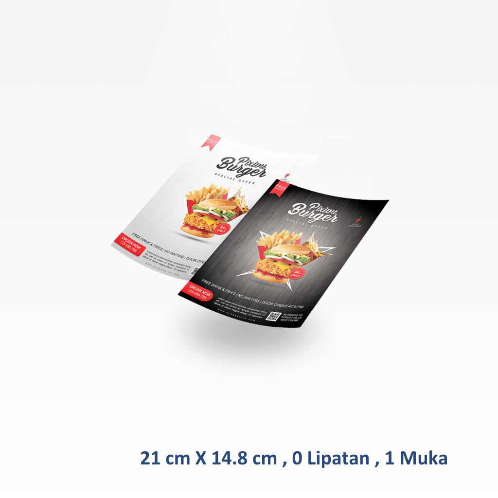 Jual Cetak Leaflet 2 Sisi Cetak Brosur Lipat A4 Leaflet Brosur Pamflet Custom Cetak Brosur 1 RIM ...