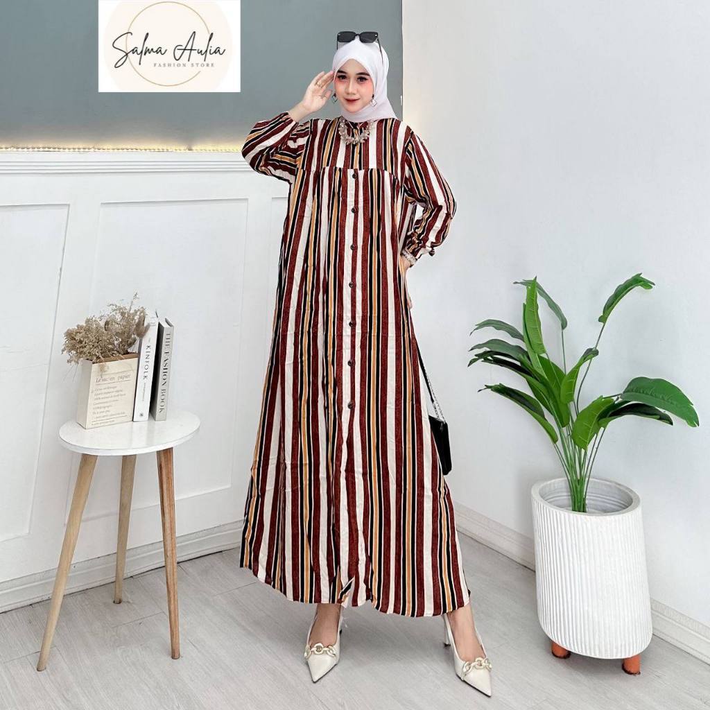 Jual GAMIS ZARA SALUR PREMIUM / GAMIS RAYON MOTIF / GAMIS RAYON | Shopee Indonesia