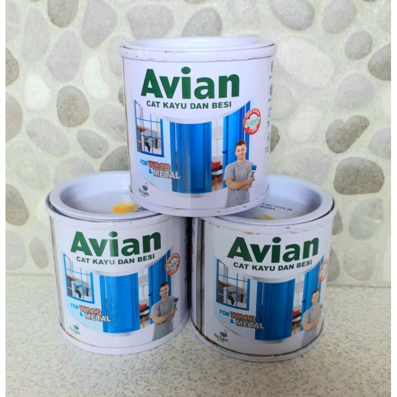 Jual Cat Minyak Kayu dan Besi AVIAN Kaleng Kecil 100cc Kuda Terbang ...