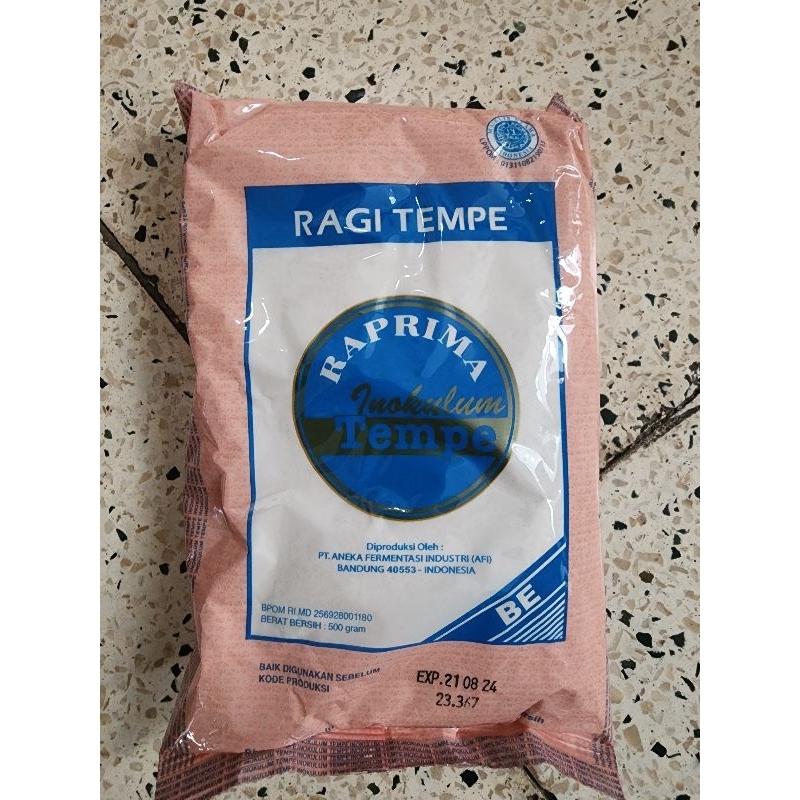 Jual RAGI TEMPE RAPRIMA 1/2KG 500G | Shopee Indonesia