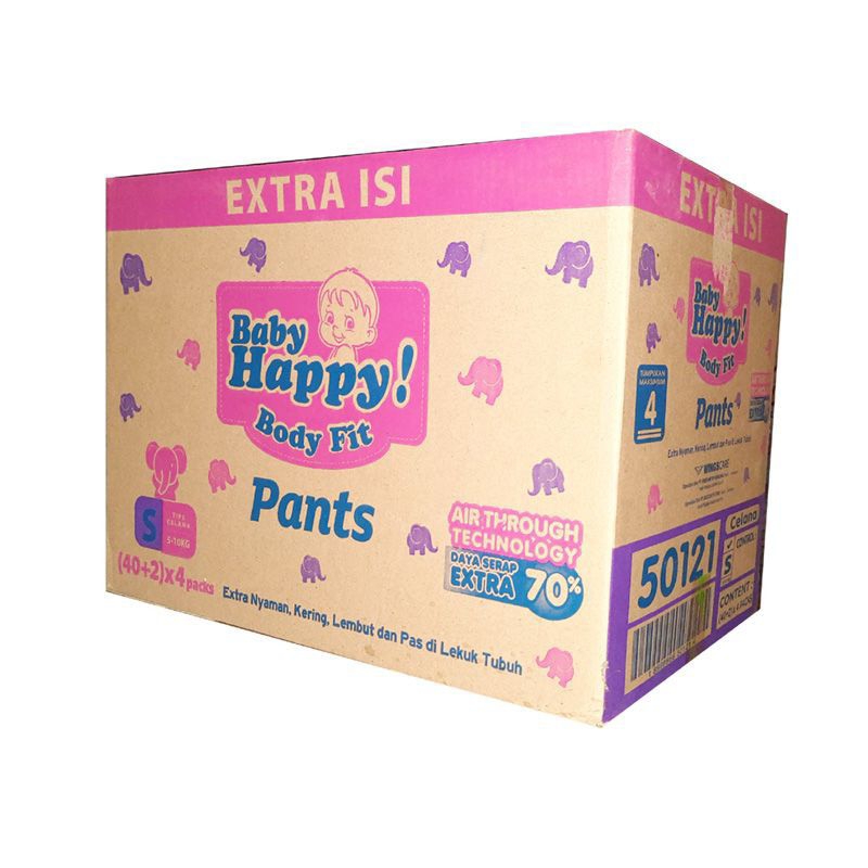 Jual (PAKET 4 BALL ATAU 1 DUS) Baby Happy Pants S/M/L/XL/XXL | Shopee ...