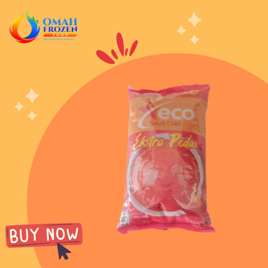Jual ECO Saus Extra Pedas 1kg Saos Extra Pedas | Shopee Indonesia