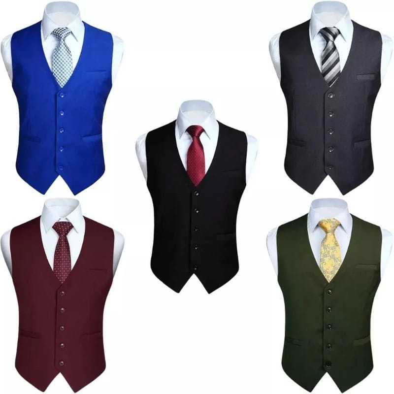 Jual Vest Rompi Formal Pria Jas Formal | Shopee Indonesia